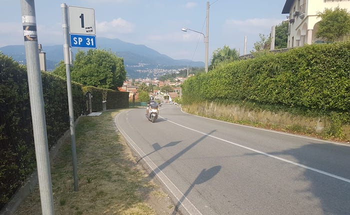 Germignaga, un nuovo marciapiede lungo la SP31: effettuato il primo ...