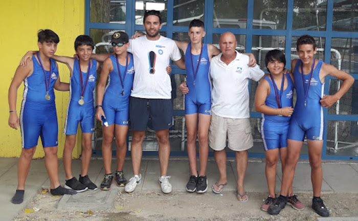 Gli atleti della Canottieri Caldè volano al Festival dei Giovani