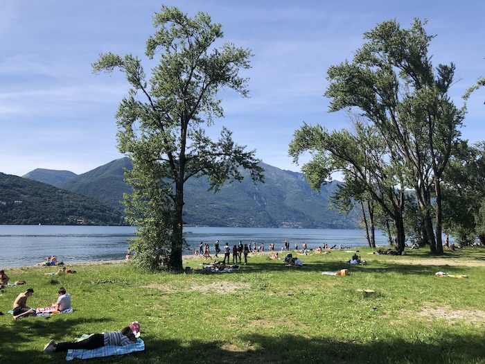 Dal Parco Giona a Luino e Germignaga, spiagge prese d'assalto