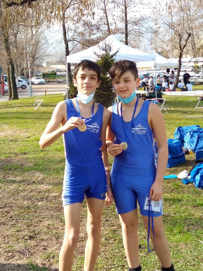 Canottieri Caldè, giovani atleti protagonisti alle regate di Pusiano