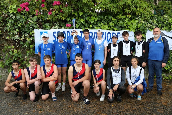 Da Piediluco a Caldè, incetta di medaglie per la Canottieri Germignaga