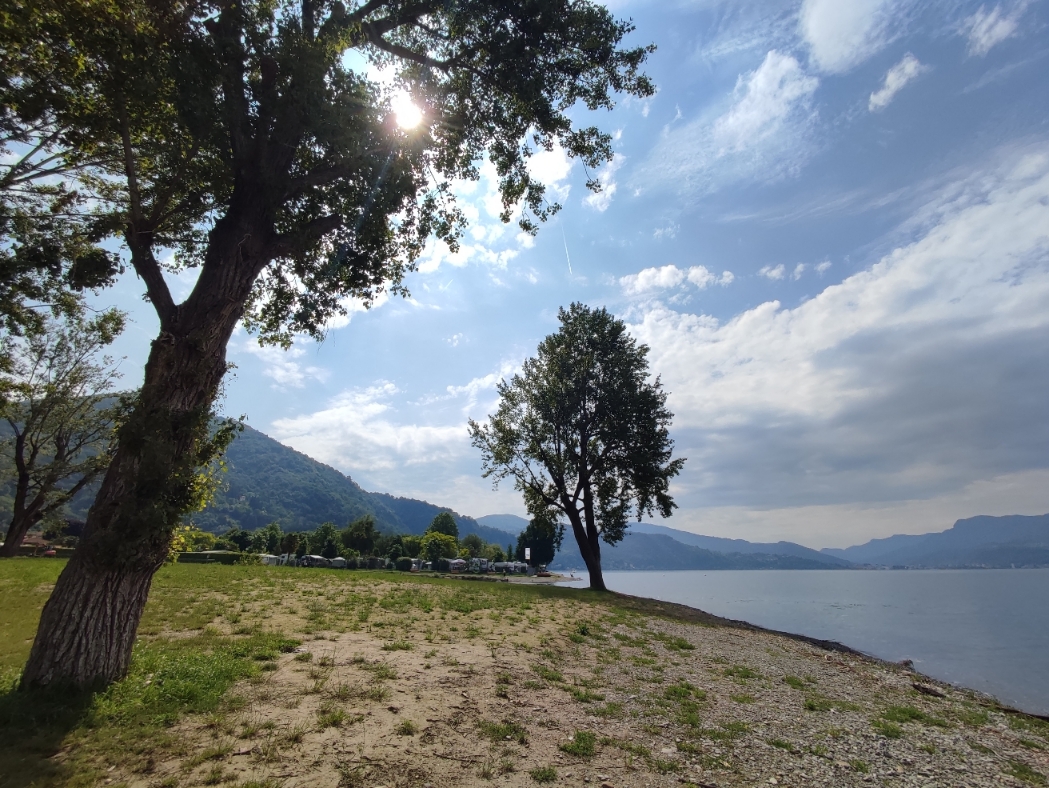 Torna il sereno anche al Parco Giona di Maccagno, la foto è di Marzia ...
