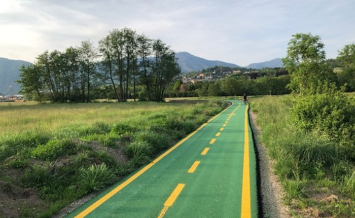 Luino Notizie | Quasi terminata la ciclopedonale di Besozzo: «Obiettivo ...