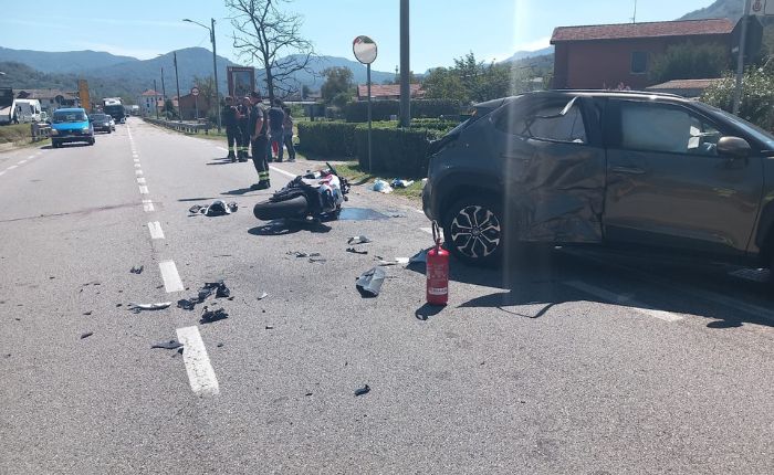 Grave incidente a Mesenzana, 27enne in ospedale con l’elisoccorso