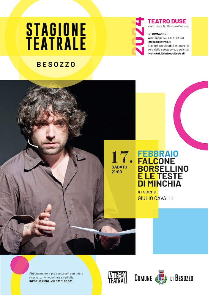 Luino Notizie | "Falcone, Borsellino e le teste di minchia", in scena ...