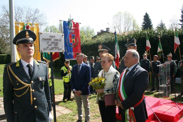 Luino Notizie | Anche Clivio ha il suo “Parco Fiamme Gialle d’Italia”